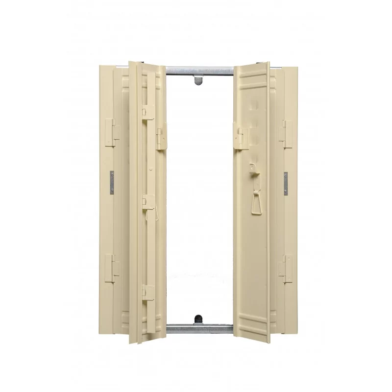 Volet persienne repliable acier sur mesure